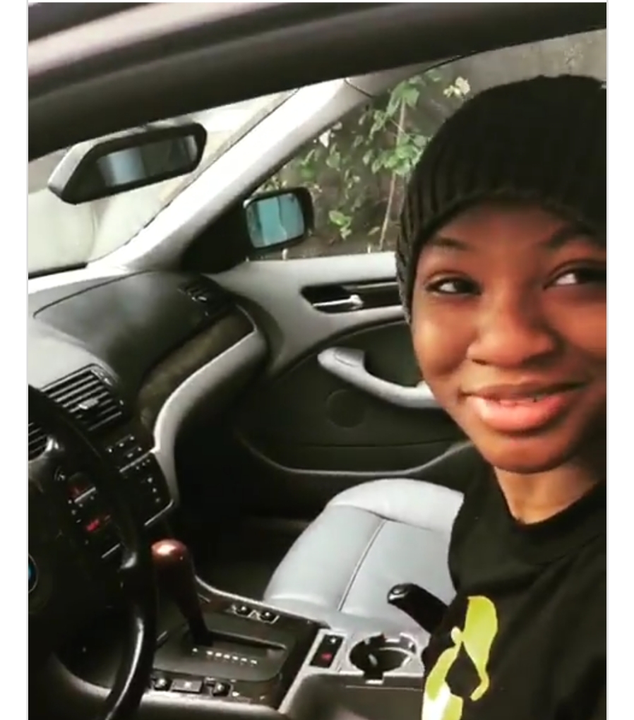 Pictures of Princess Ekeinde first car