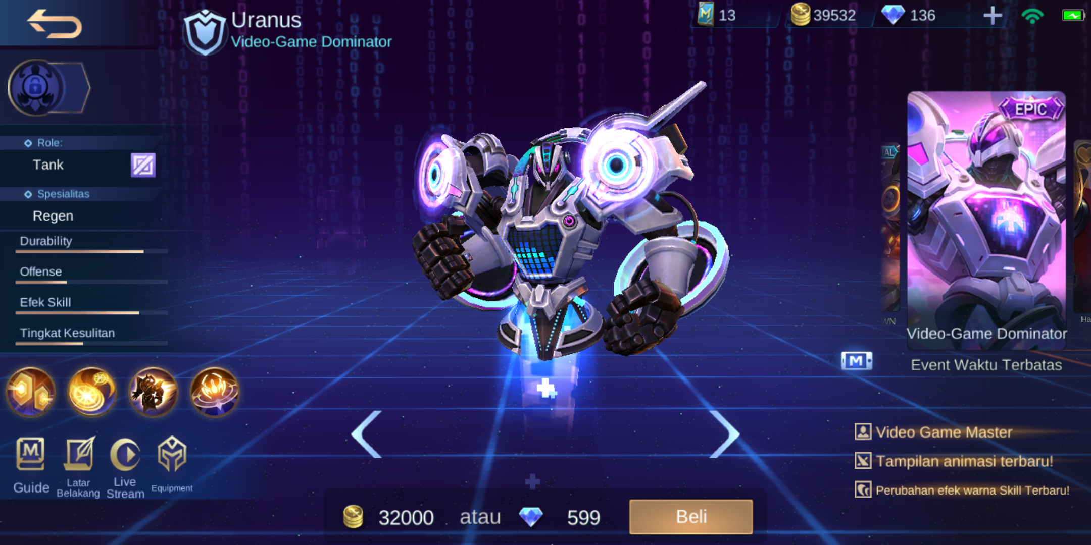 Cara Mudah Untuk Counter Uranus MLBB Terbaru Agustus 2020 – Pikipo