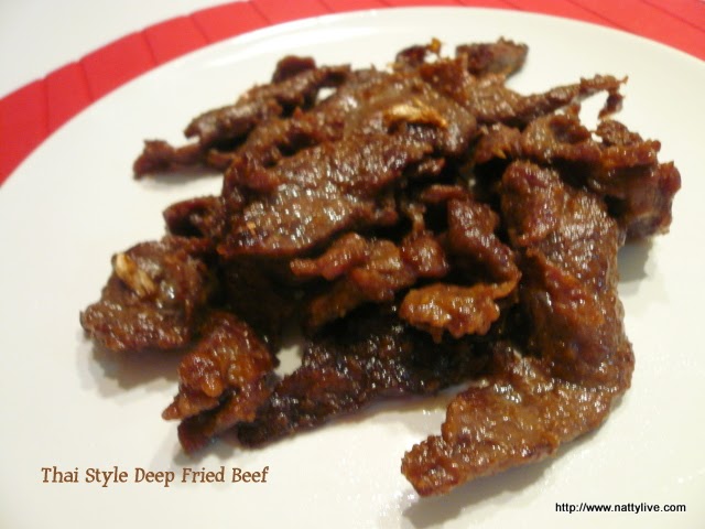 My delicious life: Deep Fried Beef, Thai Style