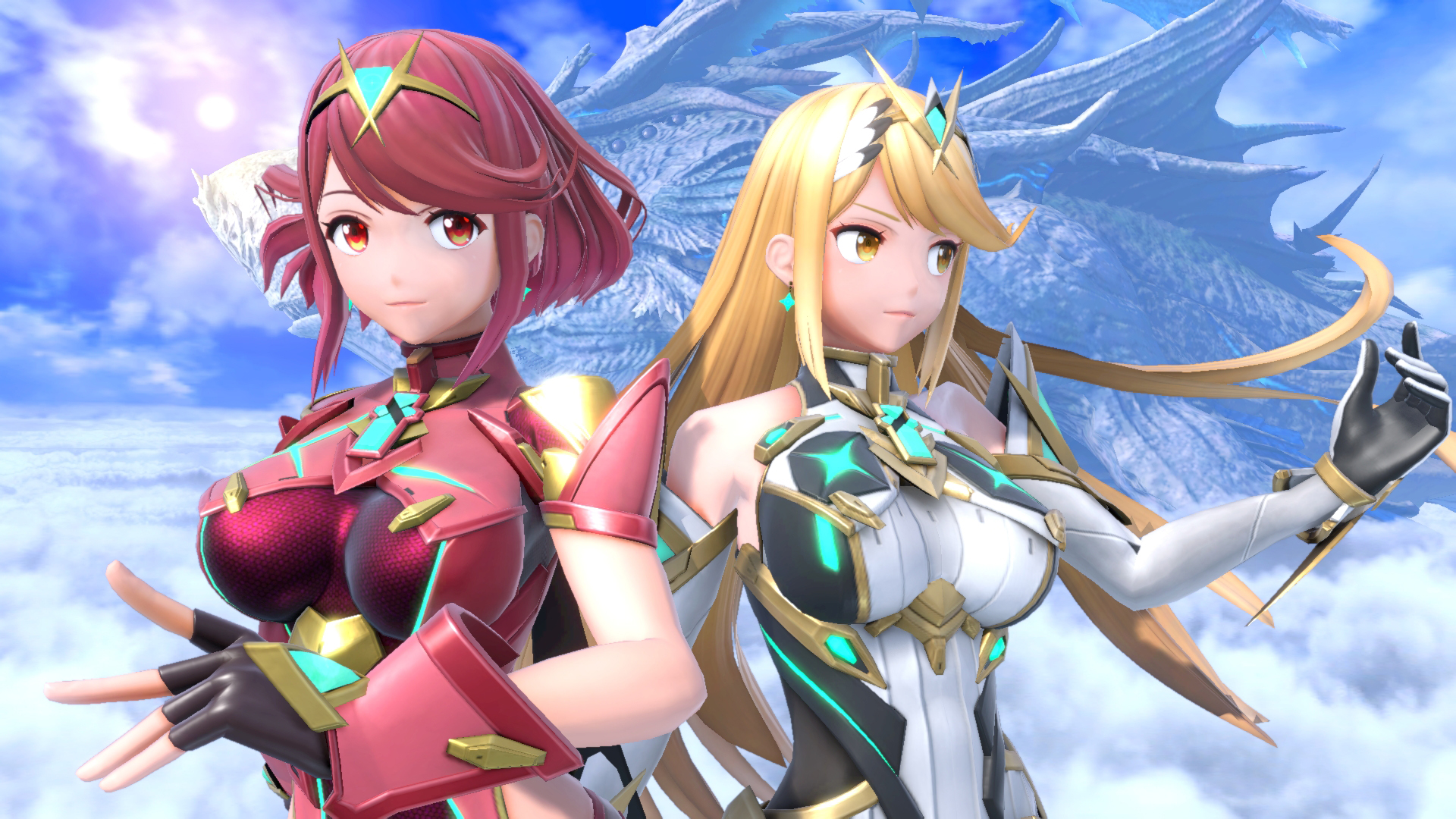 Super Smash Bros. Ultimate (Switch) tem apresentação sobre Pyra/Mythra ...
