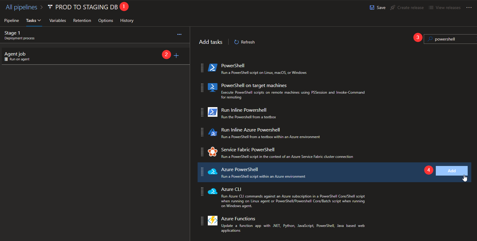 Part Ii Integrating Automated Reverse Azure Database Migration Powershell Script Into Azure