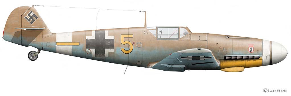 Letadla Luftwaffe: Jagdgeschwader 27 „Afrika“