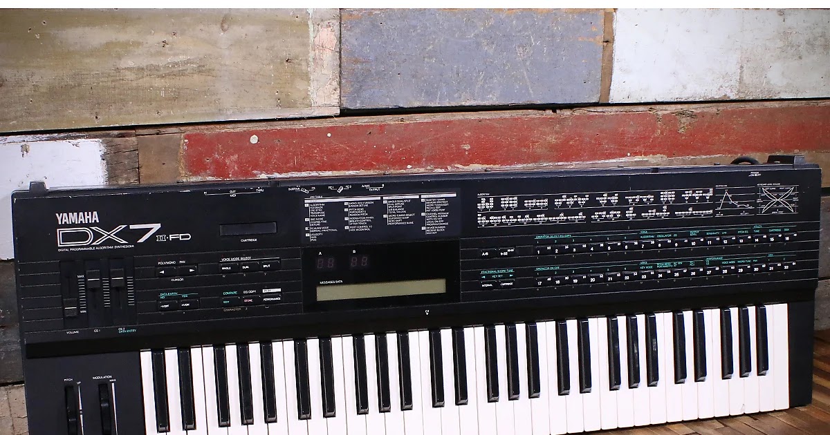 MATRIXSYNTH: Yamaha DX7II-FD Digital FM Synthesizer