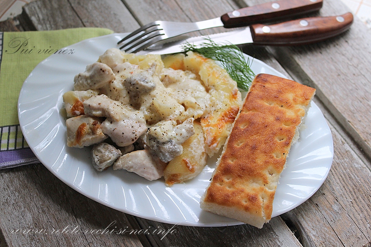 Caietul cu retete vechi si noi: Pui vienez