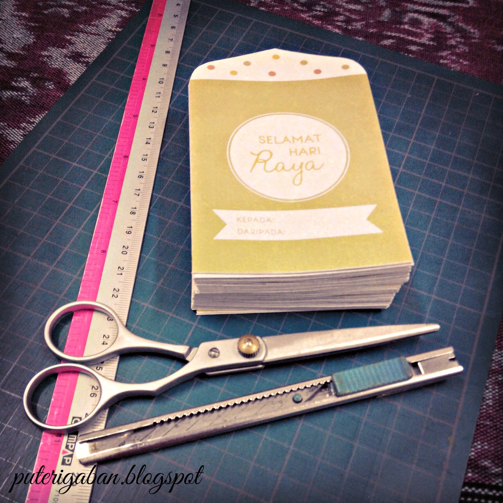 Nursaila Norman: DIY Sampul Duit Raya