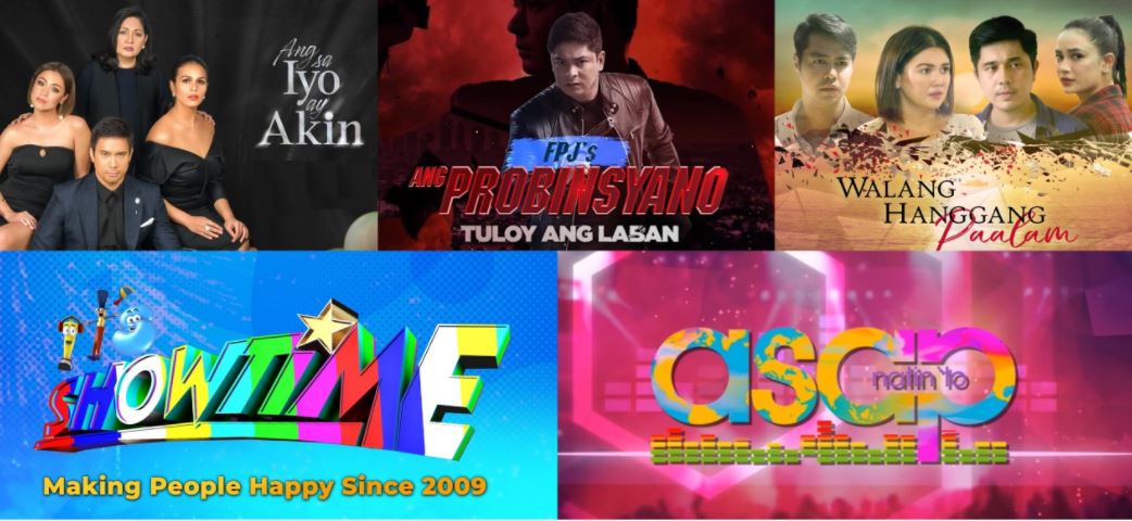 LIST: ABS-CBN shows on A2Z Channel 11 starting October 10