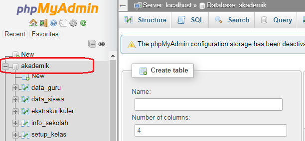 Membuat Salinan Database di phpMyAdmin