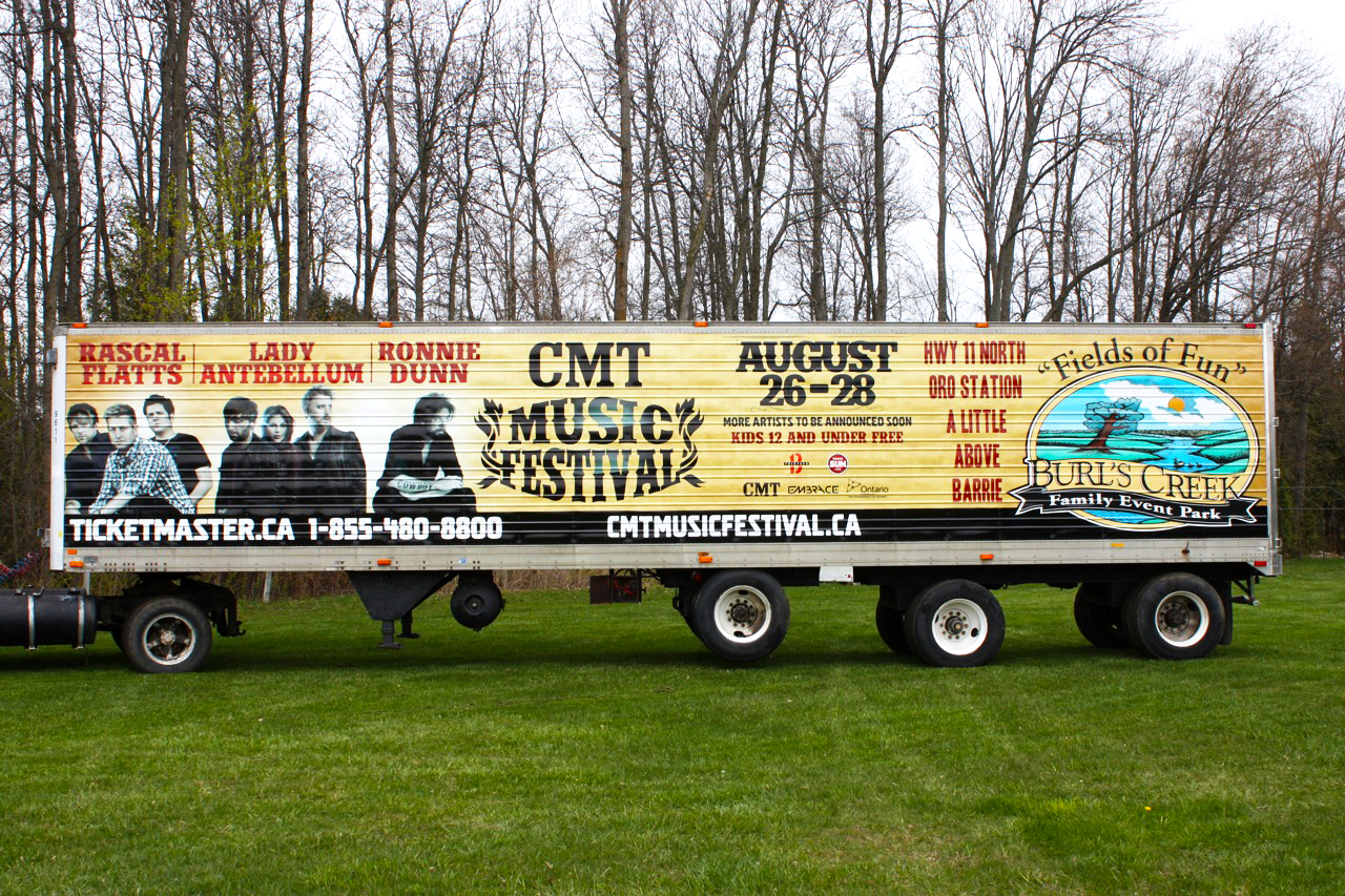 CMT Country Music Festival Trailers - Eminent Custom Graphics inc.