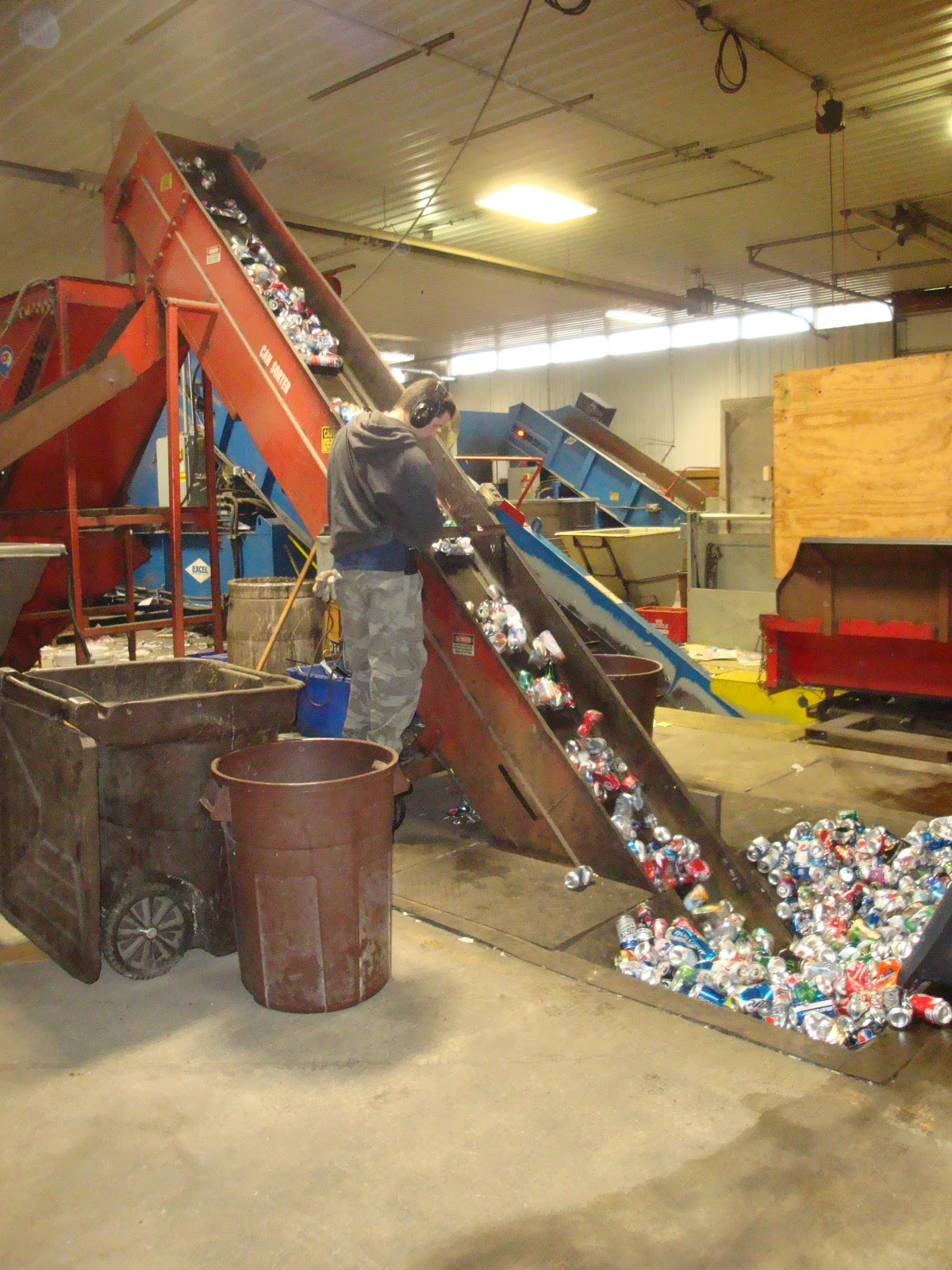 Krazy Kuehner Days: Trip to the Recycling Center