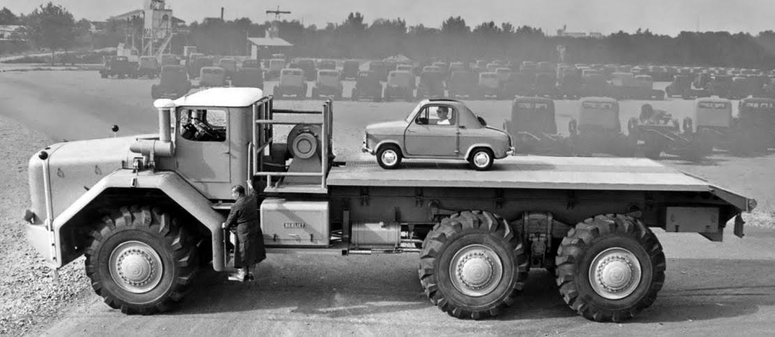 Progress is fine, but it's gone on for too long.: Big truck, small load