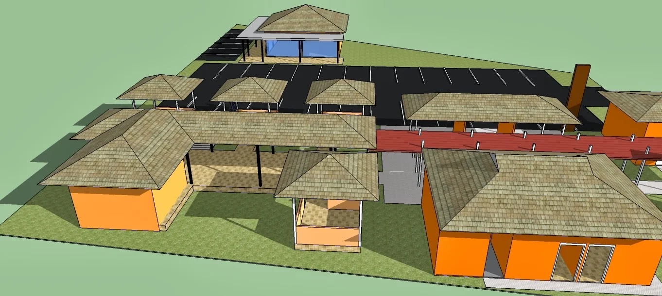 Konsep Site Plan Restoran Out Door | Jasa Pembuatan Site Plan