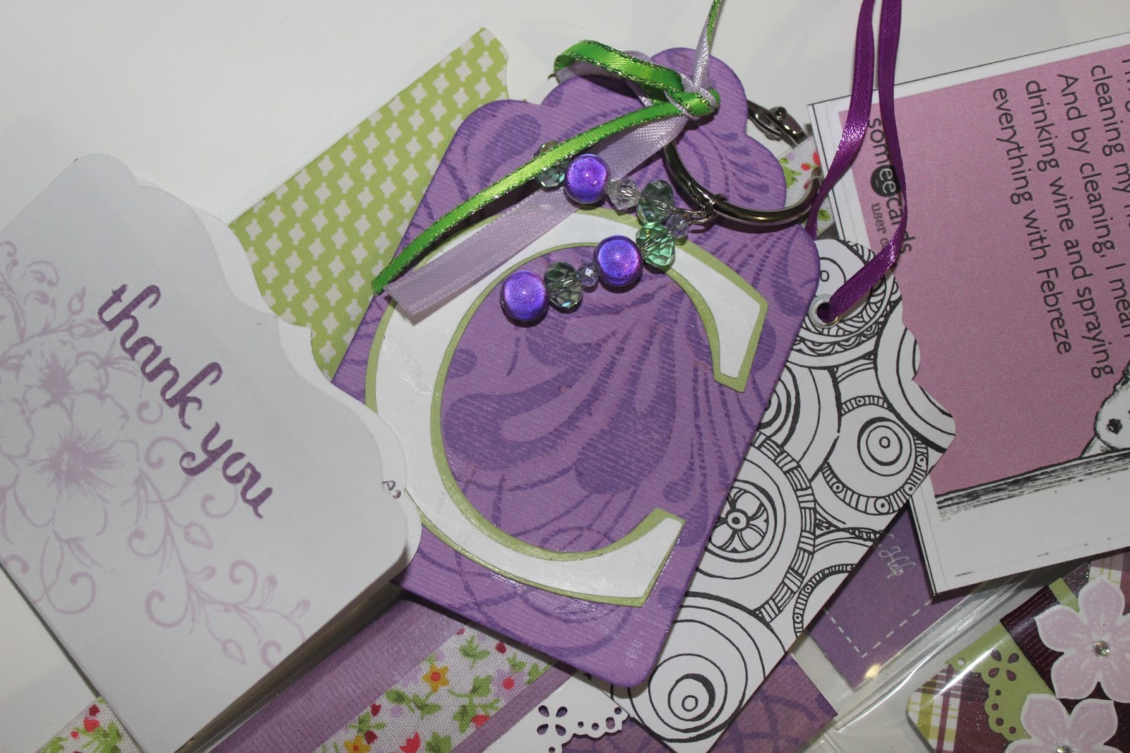 all things beautiful: Purple Pocket Letters