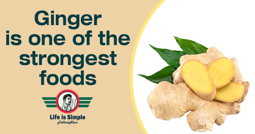 Ginger is One of The Strongest Foods