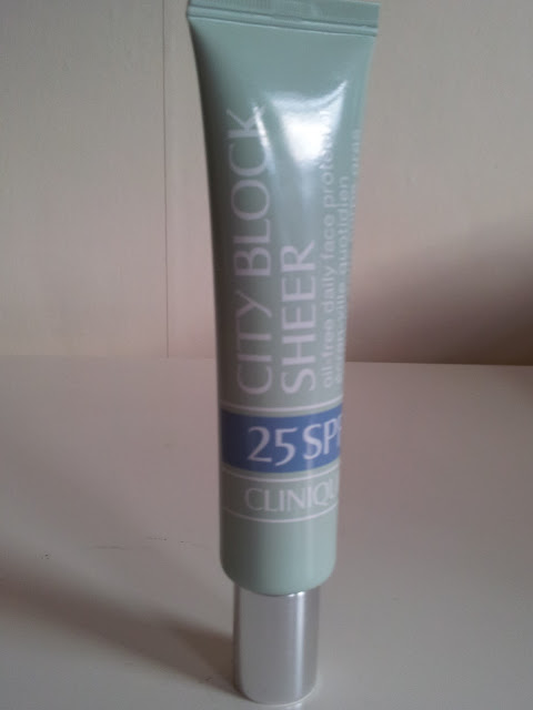 Acquisitory Ambition: Clinique City Block Sheer SPF 25