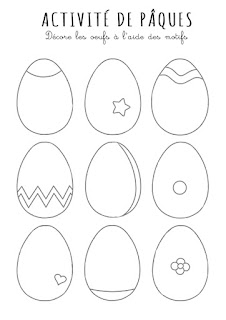 Activité : Graphisme de Pâques - Comptines et Belles Histoires