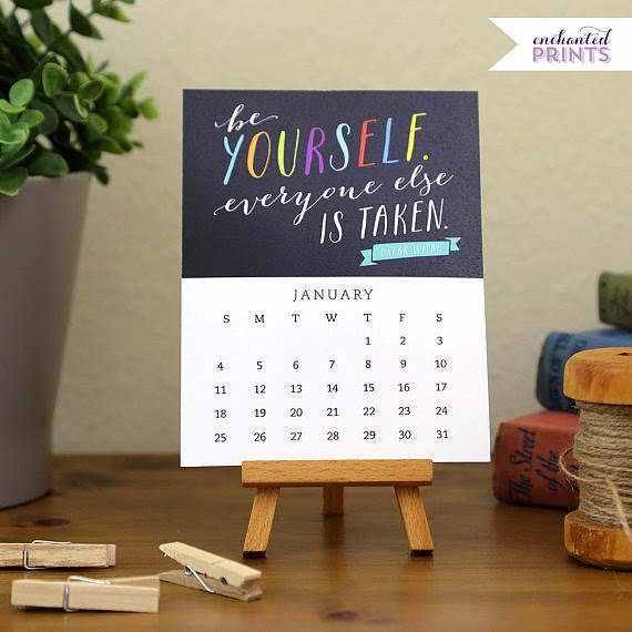 Allred Design Blog: Inspired by Pinterest: Calendar DIY Ideas