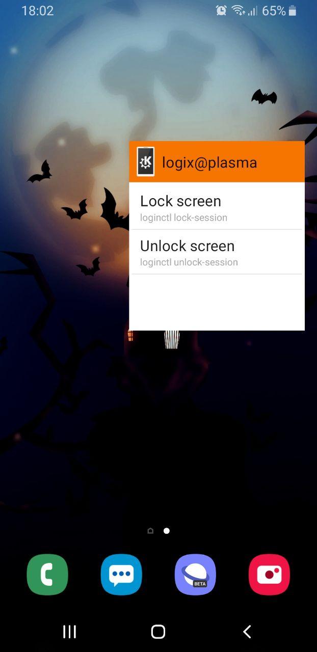 KDE Connect / GSConnect: How To Lock/Unlock Your Linux Desktop Using An Android Device - Linux ...
