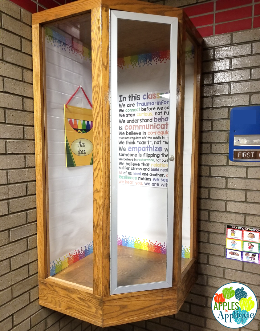 Apples to Applique: First Grade Classroom Reveal!