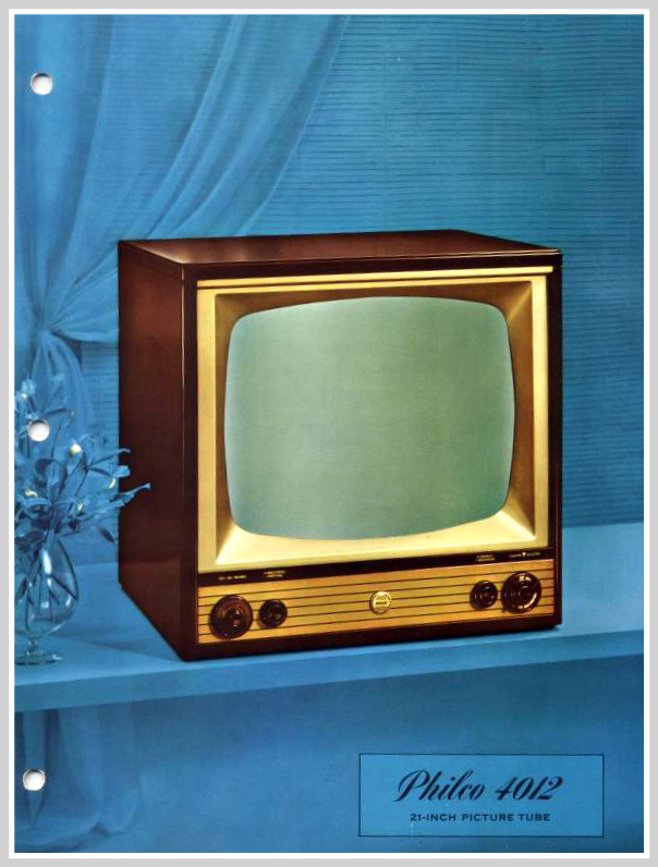 EverythingCroton: 1958 CATALOG: A LOOK BACK AT PHILCO TELEVISION SETS
