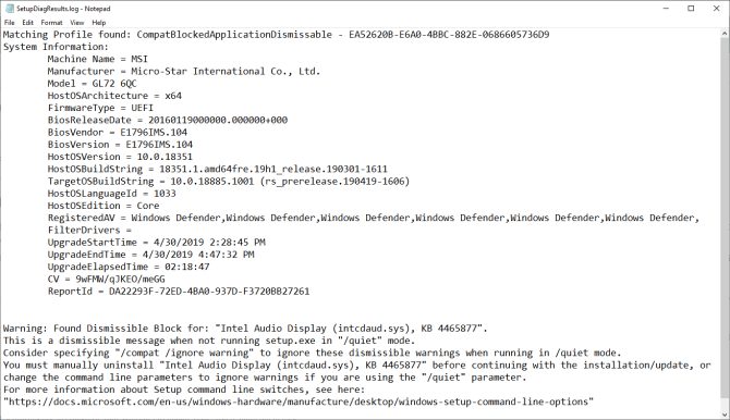 fix-windows-10-update-errors with setupdiag | Hacking Truth.in