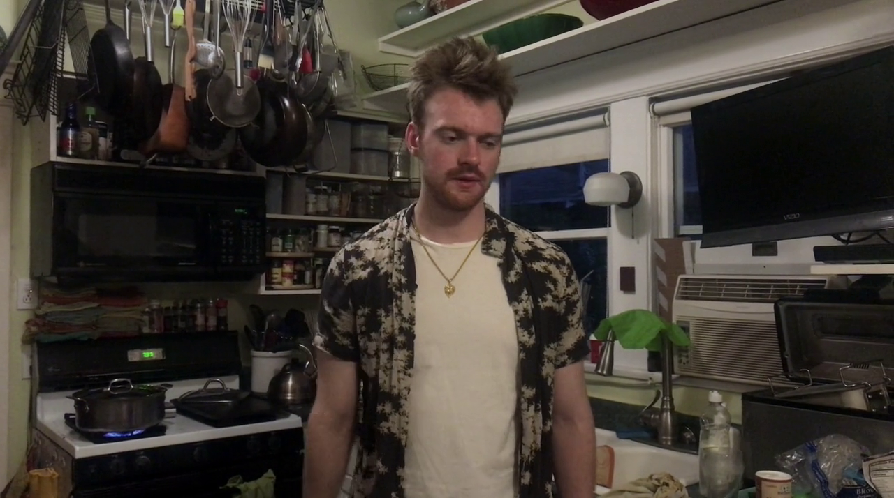 ausCAPS: Finneas O'Connell shirtless in Billie Eilish: The World's a ...