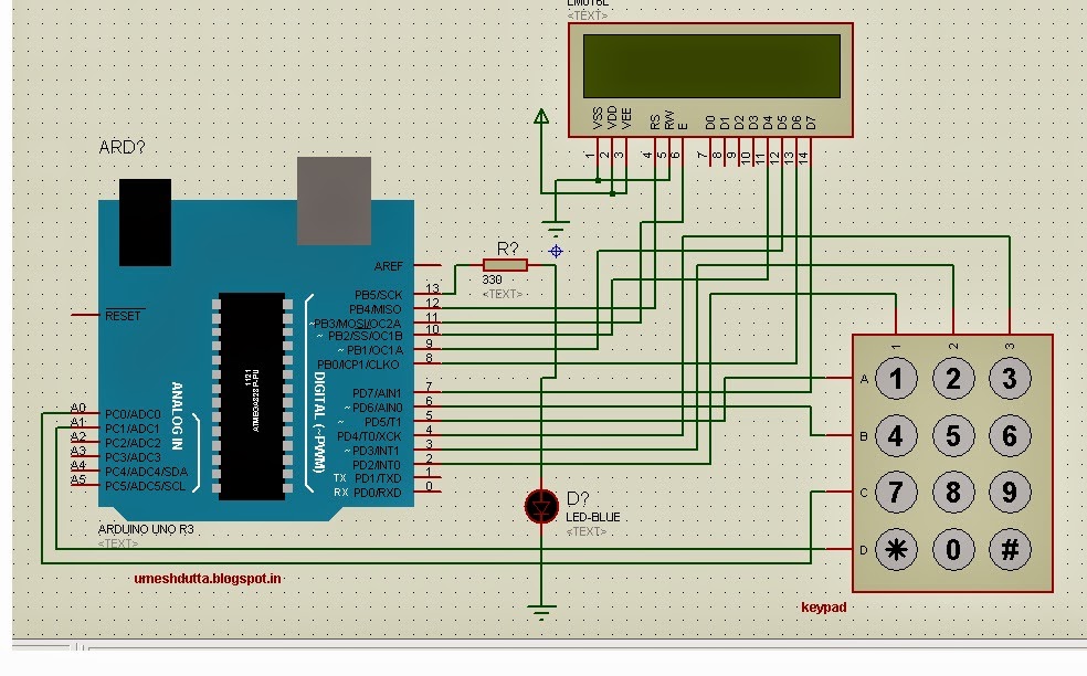 Electronics And Communication Engineering Password Protected System Using Arduino