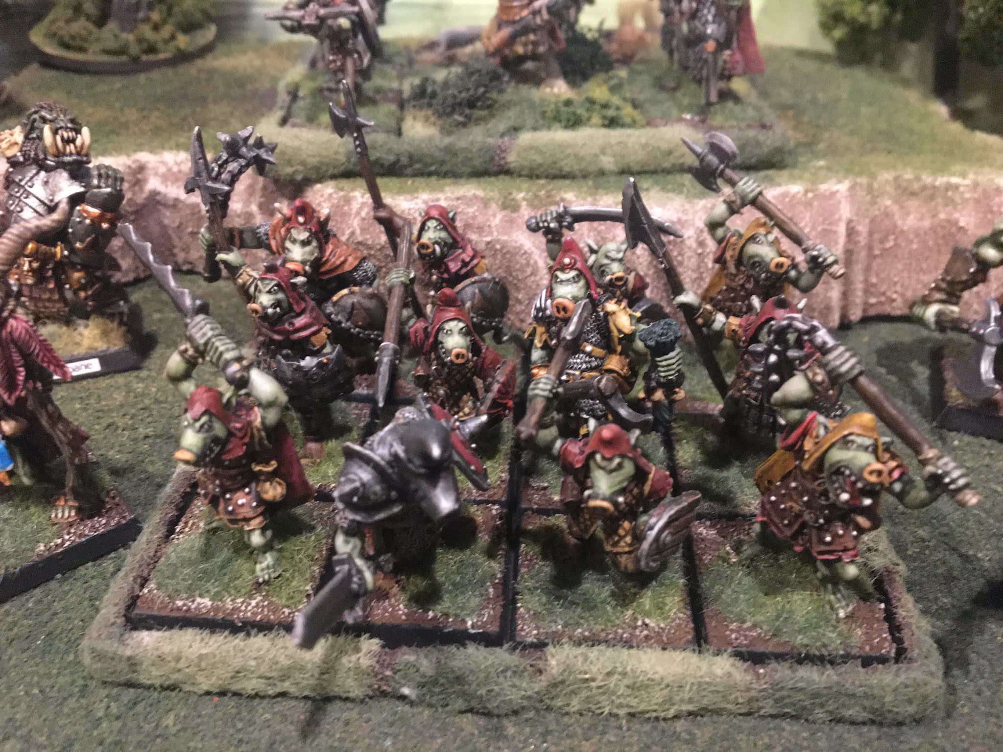 15mm Sci Fi Small Soldiers: Otherworld Miniatures Pig Faced Orcs