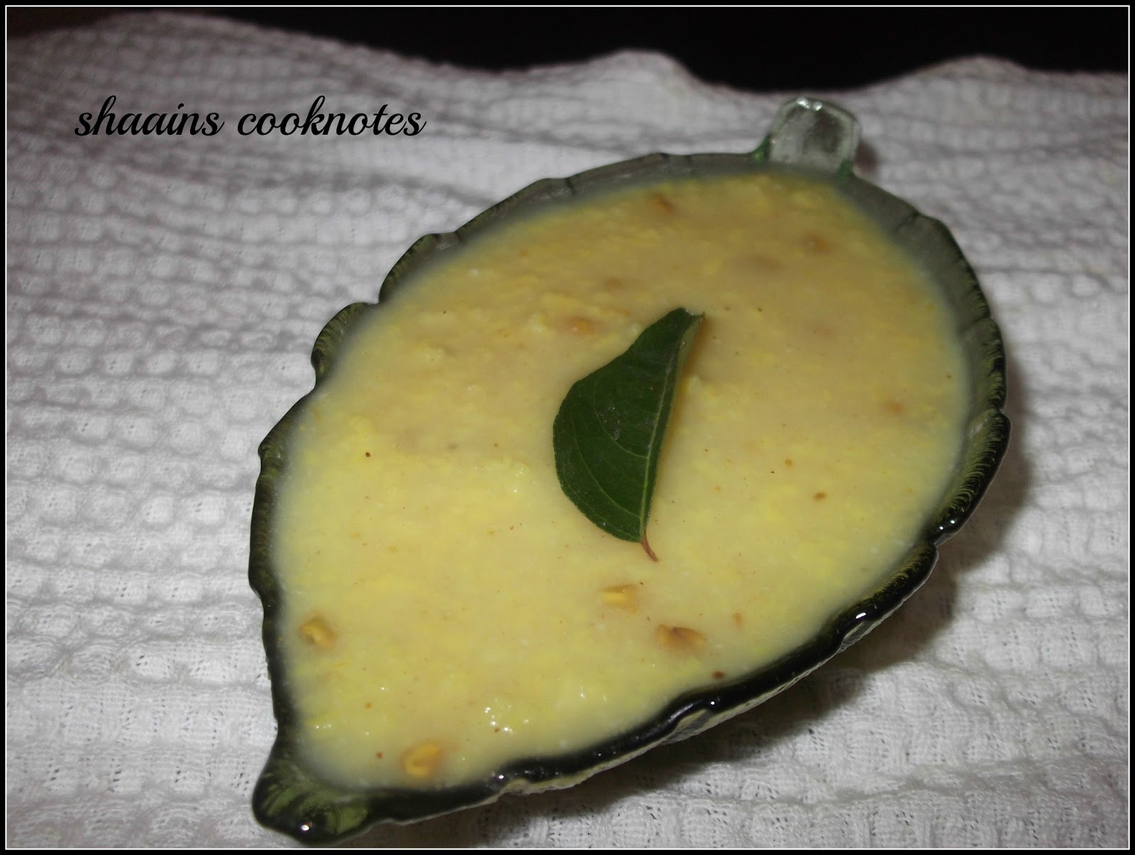 Shaain's Cooknotes: Jeeraka Kanji / Uluva Kanji