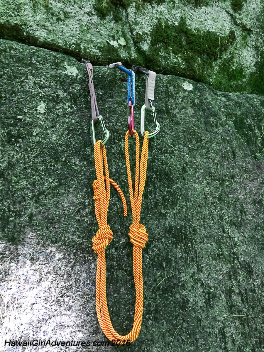 Hawaii Girl Adventures: Multi Pitch Leader Course - Day 1