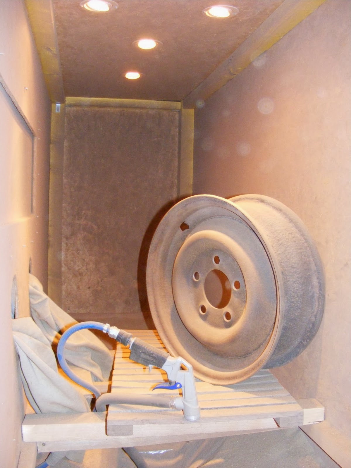 La Roulotte de Biche & Boni: Le SABLAGE