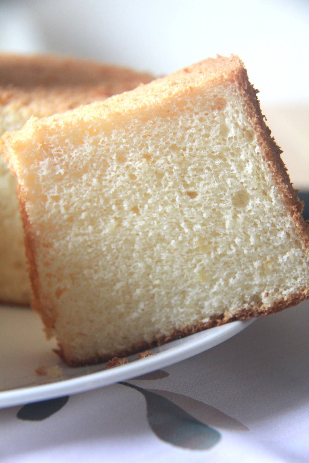 Simple Indulgence: Yuzu Chiffon Cake