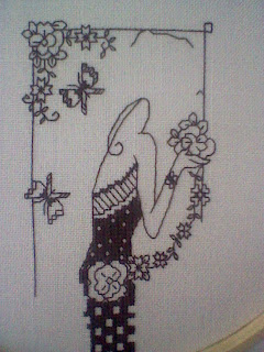 nene miow: Pear Orchard Farm - terminado y Blackwork time!- progresos