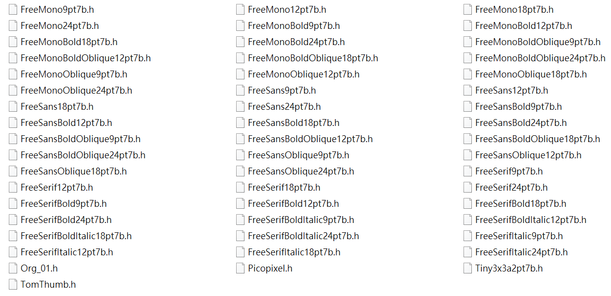 Arduino筆記(65)：Adafruit_GFX圖形程式庫用於顯示器(中)