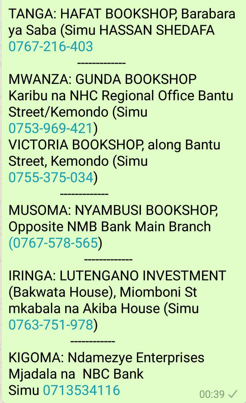 Je unataka kuwa SHUSHUSHU? ~ Kulikoni Ughaibuni