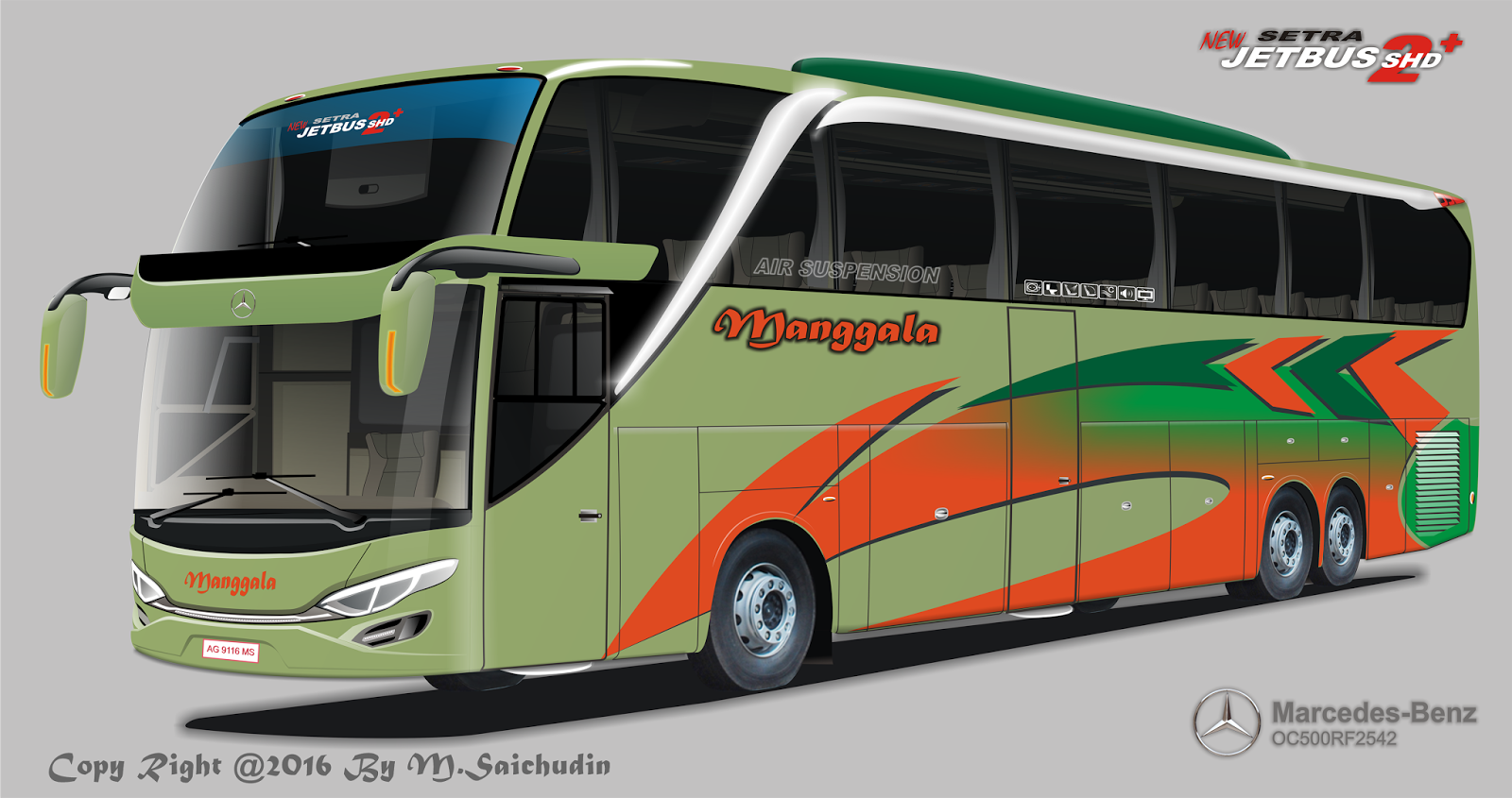 Po. MENGGALA Jetbus 2 SHD - Rumahbis