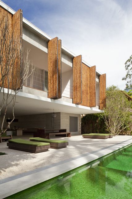 Decoração com bambu