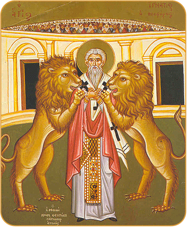 ORTHODOX CHRISTIANITY THEN AND NOW: Saint Ignatius of Antioch Resource Page