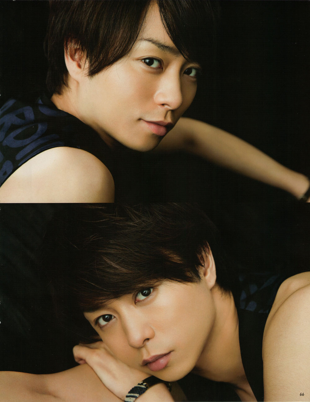 Beautiful World: Sakurai Sho shows off his mesmerizing stare for “anan” Beautiful World: Sakurai Sho shows off his mesmerizing stare for “anan”