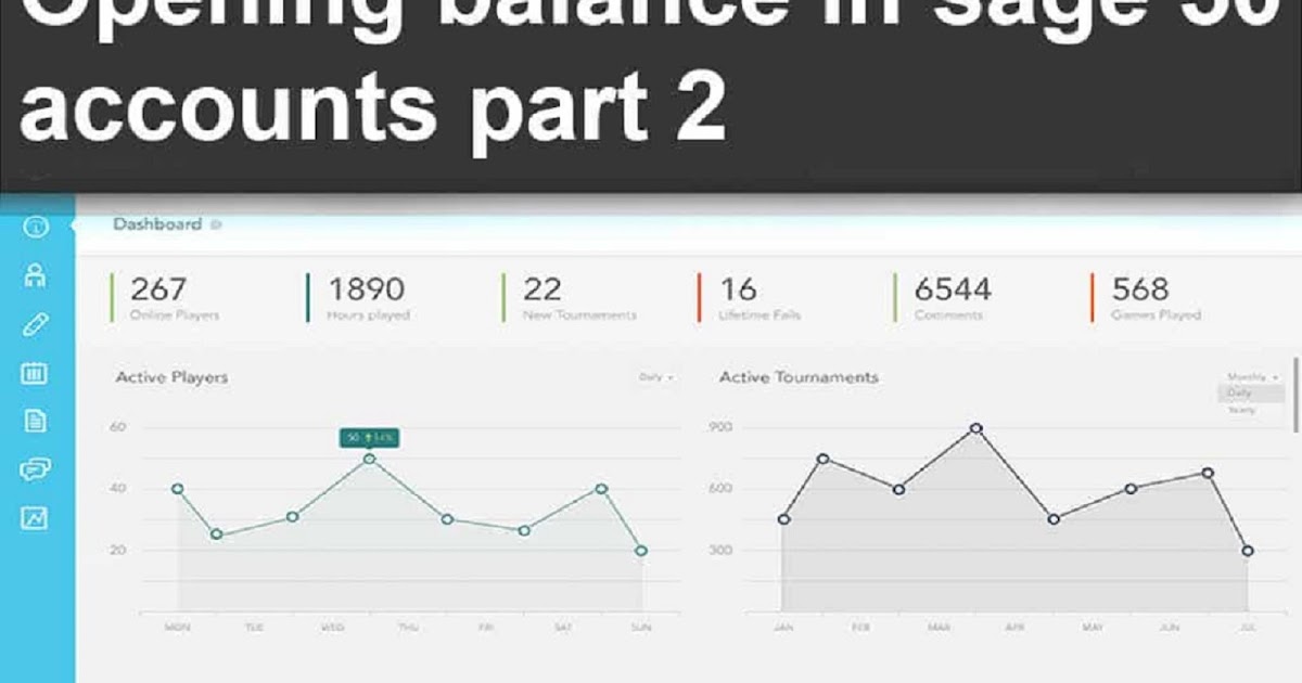 Opening Balances in Sage 50 Accounts Part 2 | Accounting Online