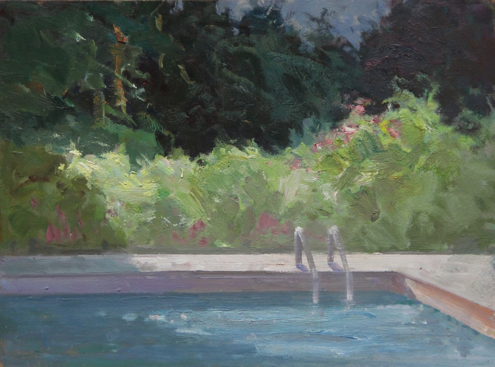 Rick Daskam Small Paintings and Others: Cool Dip