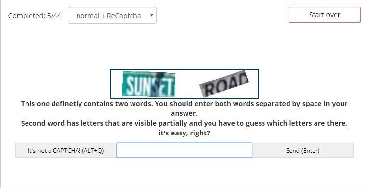 CAPTCHA