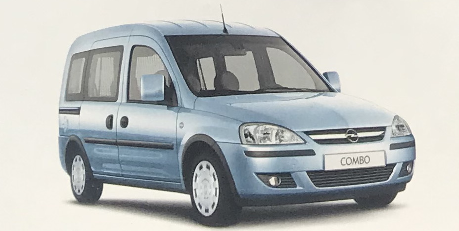 Opel Combo 3 (2009) - Couleurs et code peinture