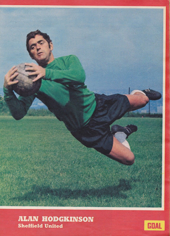 English Football Retro TV: Alan Hodgkinson of Sheffield United.