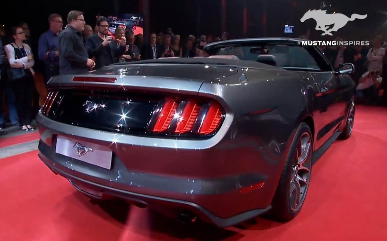 Novo Mustang Conversível 2015: primeiras fotos