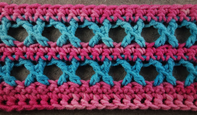 The Pulled Stitch Blog: How to make Flat X and Y Crochet Stitches