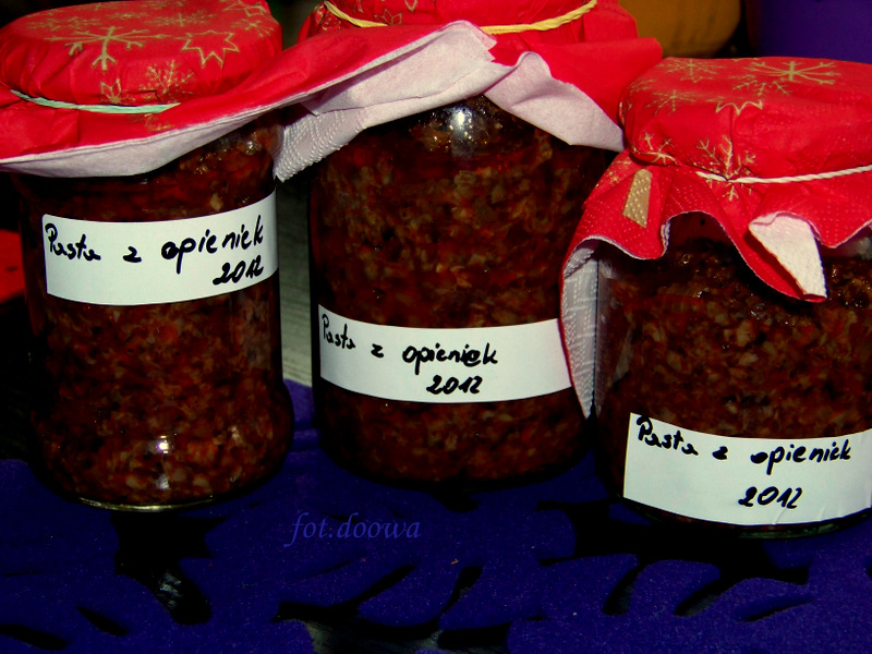 Pasta z opieniek - Moje Małe Czarowanie - Dorota Owczarek-Osowski