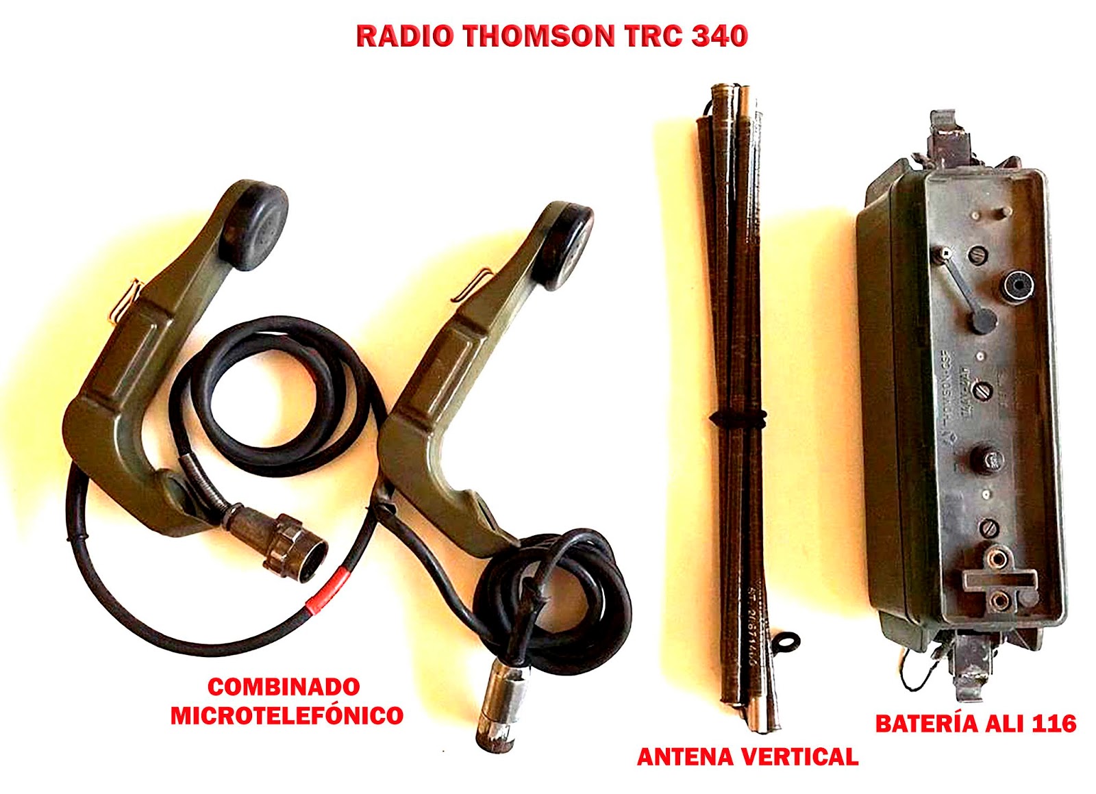 MEMORÁNDUM DEL ÚLTIMO SOLDADO PATRIOTA: EQUIPO DE RADIO HF/BLU THOMSON ...