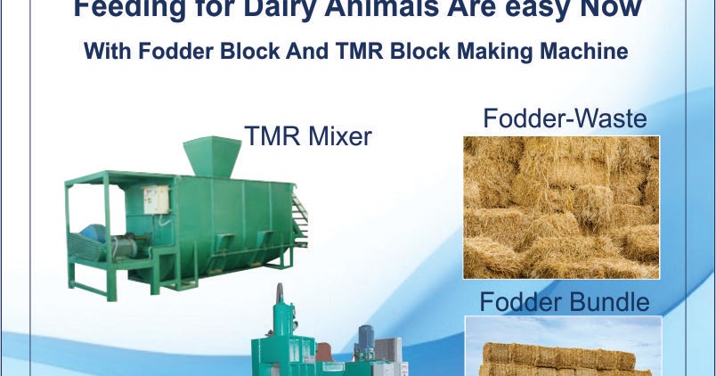 Scrap Baling Machines: Fodder Block Making Machine