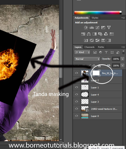 Tutorials Photoshop:Teknik Masking - Borneotutorials.blogspot.com
