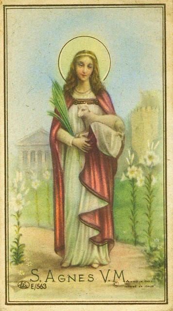 IMAGENES RELIGIOSAS: Santa Inés